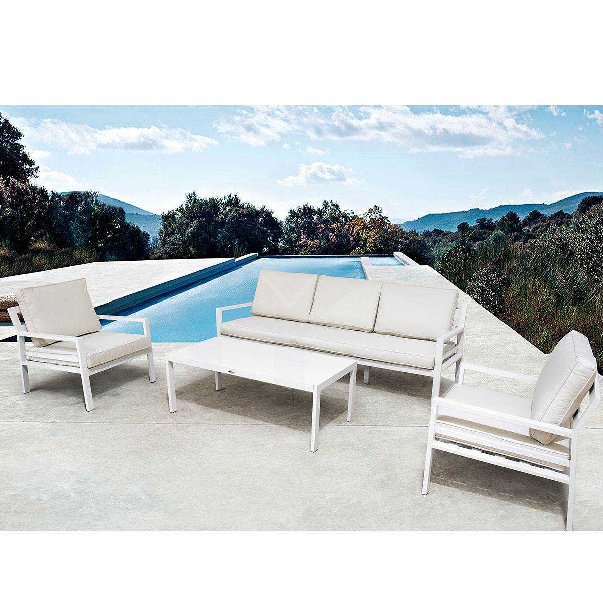 Tresillo Aluminio Oslo